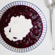 Danish Red Berry Pudding (Rødgrød med fløde) - Nordic Food & Living